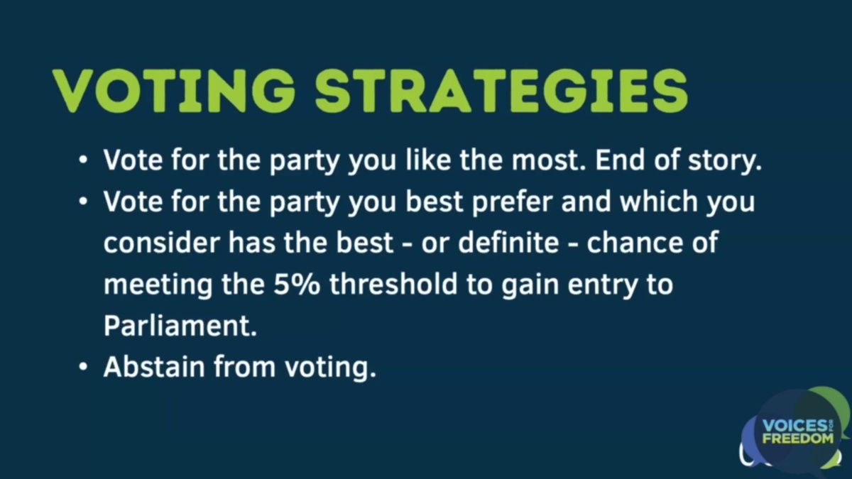 Dirty Politics, White Knights & A Reality Check - Voices For Freedom